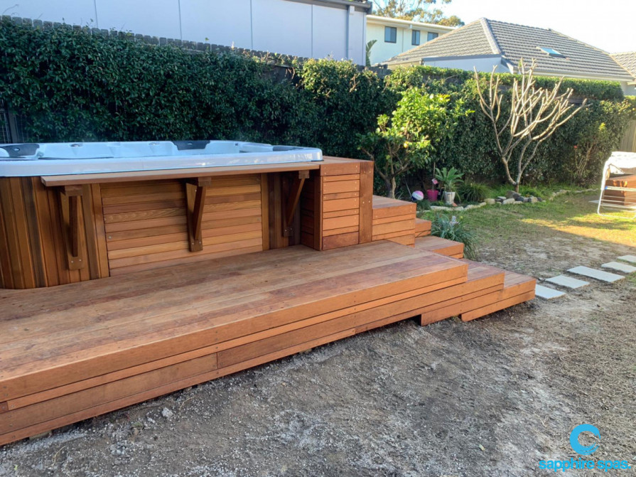 Can a portable spa be installed inground? | Sapphire Spas NZ