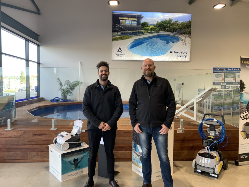 Sapphire Spas Tauranga Retail Showroom at Paramount Pools & Spas