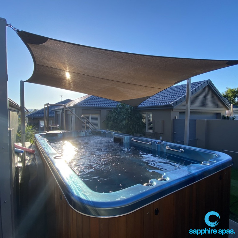 SUN PROTECTION shade ideas for you & your spa | Sapphire Spas NZ