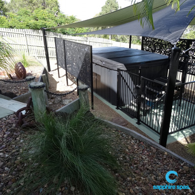 SUN PROTECTION shade ideas for you & your spa | Sapphire Spas NZ