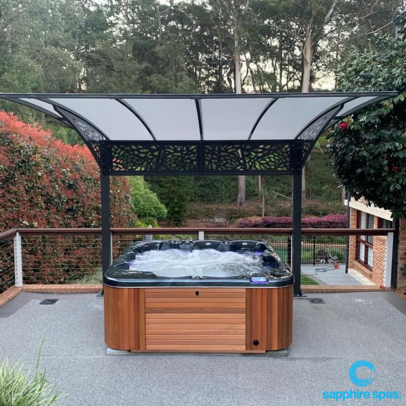 SUN PROTECTION shade ideas for you & your spa | Sapphire Spas NZ