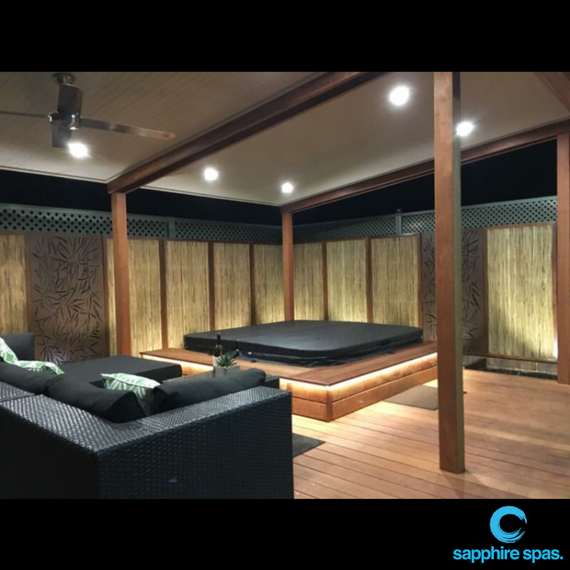 SUN PROTECTION shade ideas for you & your spa | Sapphire Spas NZ